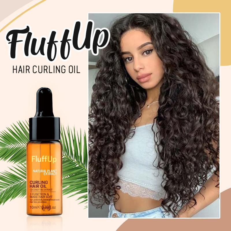 FluffUp Hair Curling Oil – beautybella